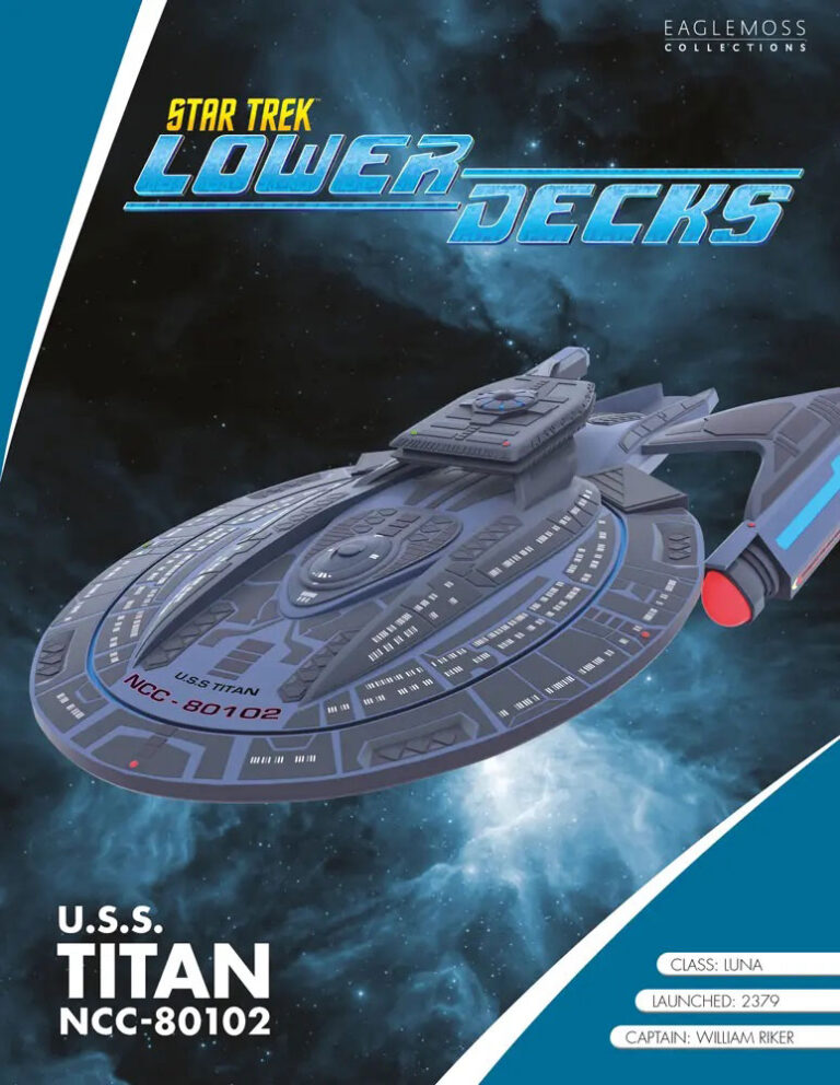 First Look: Star Trek Lower Decks USS Titan - Exploring the Final Frontier
